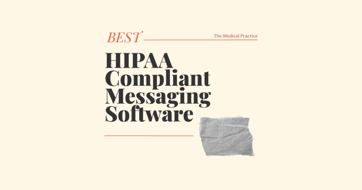 27 Best Hipaa Compliant Messaging Software For 2026