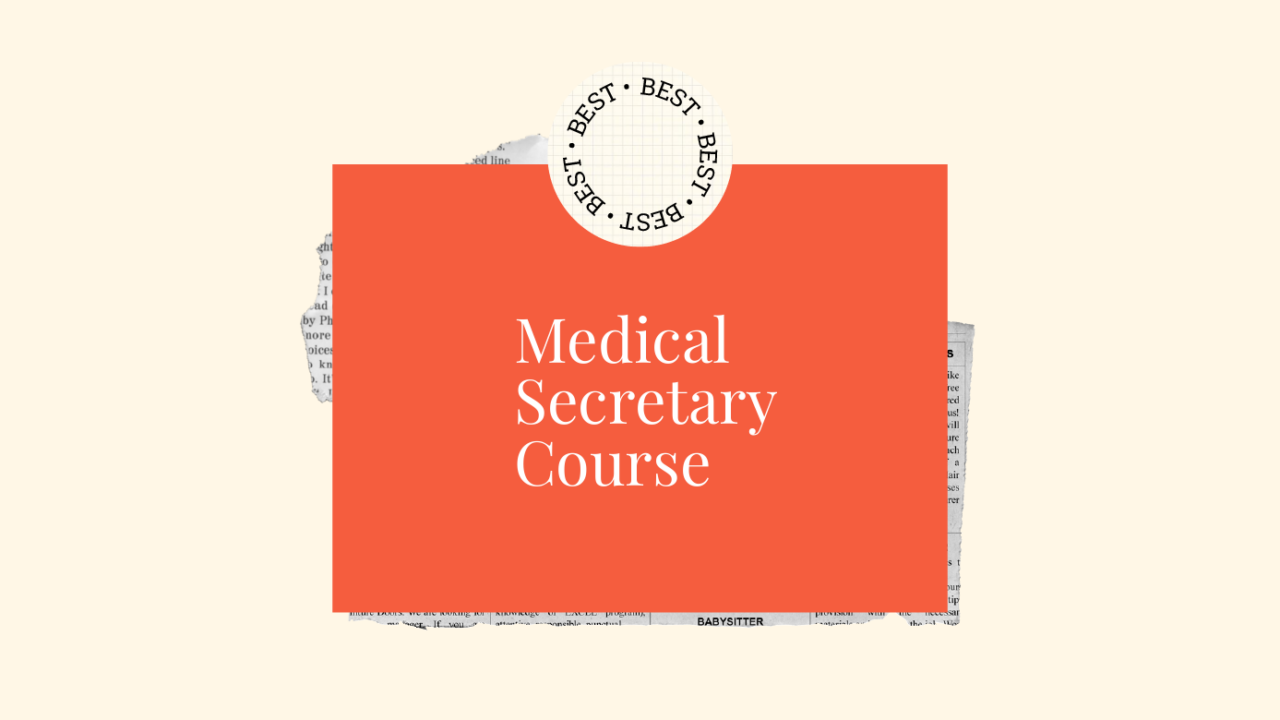 14 Best Medical Secretary Courses For Upskilling In 2026