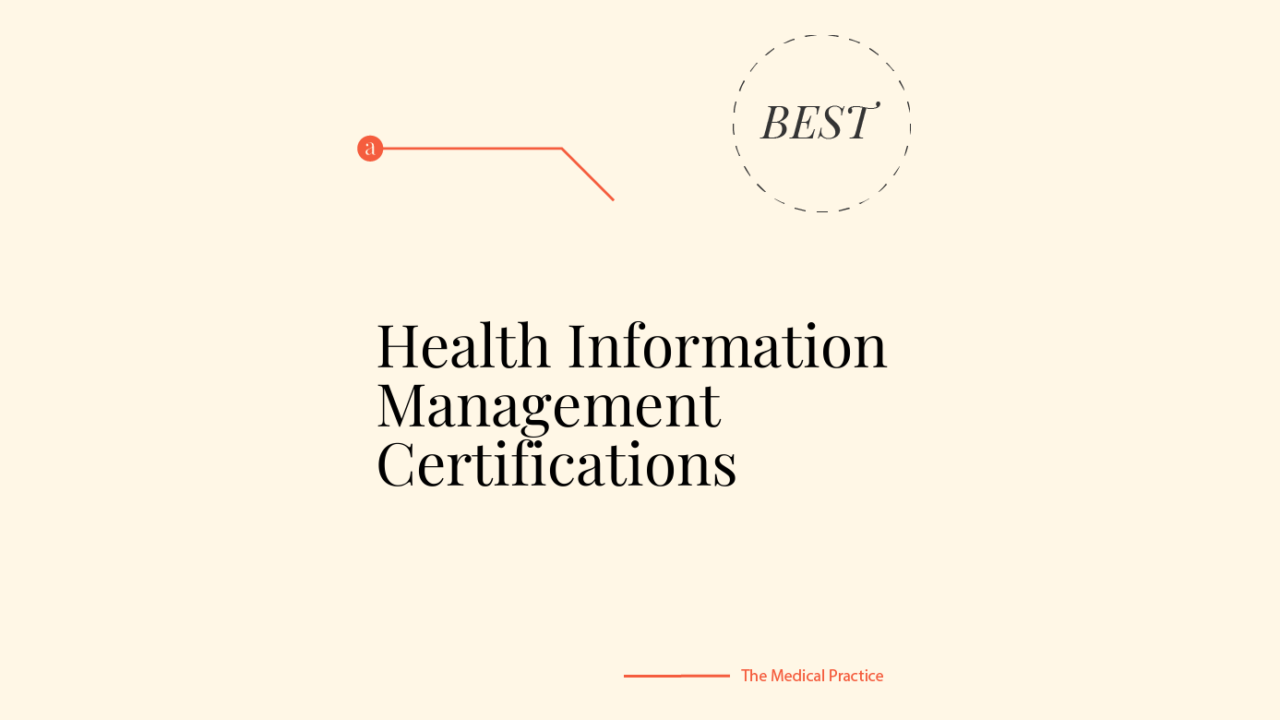12 Beste Zertifizierungen für Gesundheitsinformationsmanagement 2026 ...