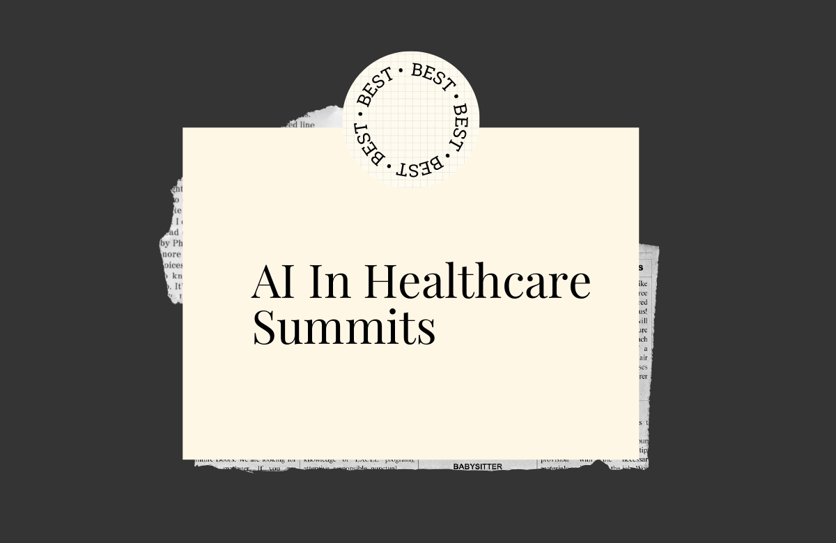 12 Best AI in Healthcare Summits to Attend in 2026